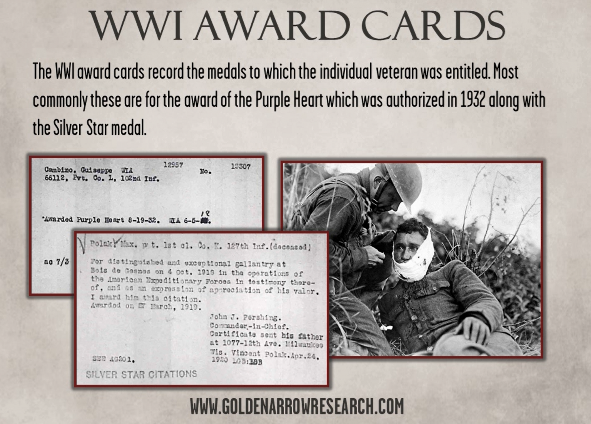 WWI Military Service Records: Tracing the Steps of a WWI Veteran ...
