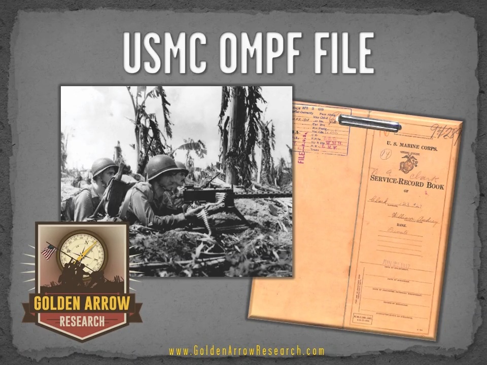 The U.S.M.C. O.M.P.F.- Essential Military Records for Genealogy and ...